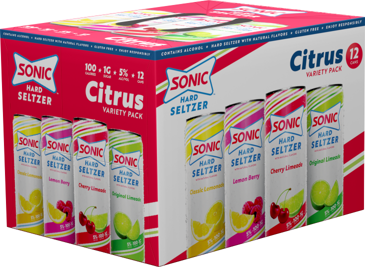 Variety Packs | Sonic Hard Seltzer Citrus Variety Pack | Bill's ...