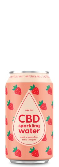 THC Products | Untitled Art CBD Sparkling Water Strawberry | Bill's ...